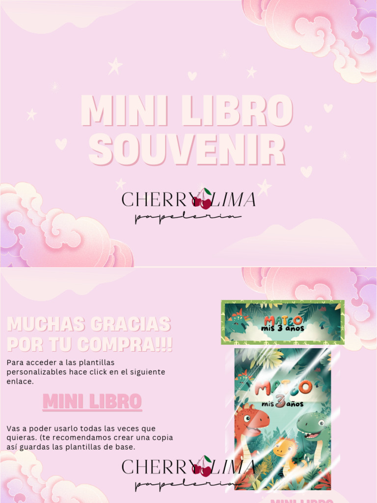 Plantillas de Mini Libros para Colorear | PDF