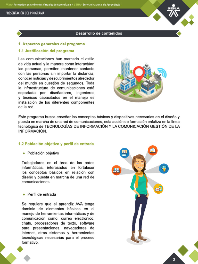 Aspectos Generales Del Programa: Las Comunicaciones Han Marcado El Estilo | PDF