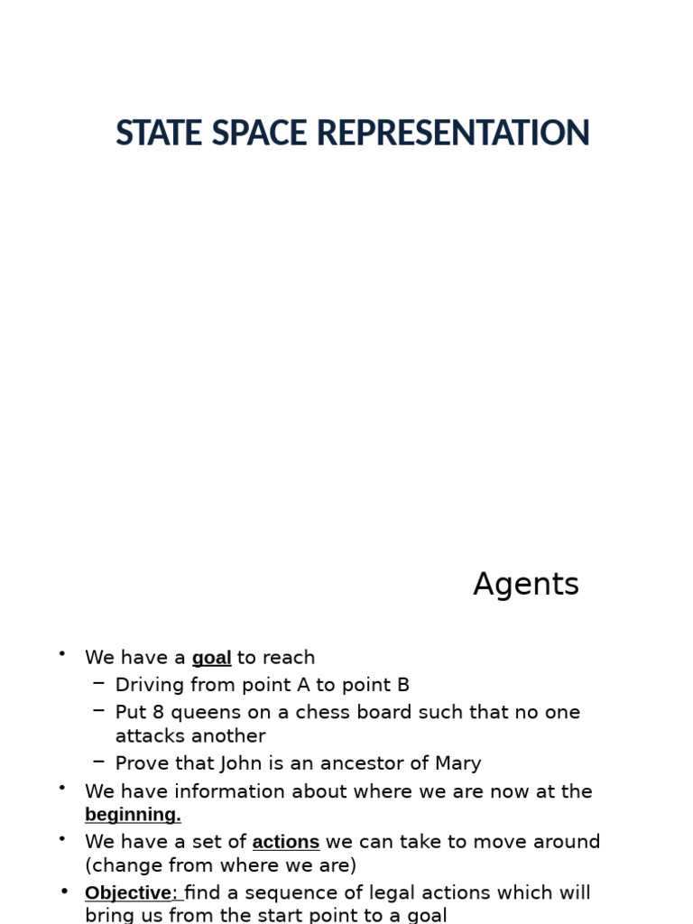 State Space Representation | PDF | Information | Function (Mathematics)