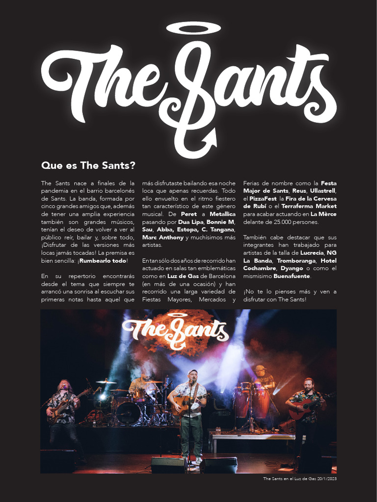 Dossier The Sants 2024 Cast | PDF