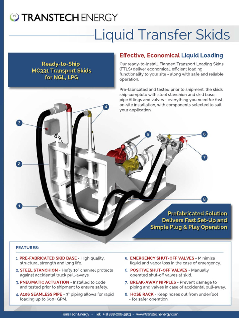 TransTech Energy - Liquid Transfer | PDF