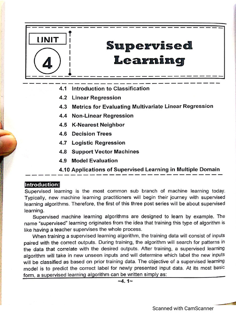 BA Machine learning sem 3 unit 4 | PDF