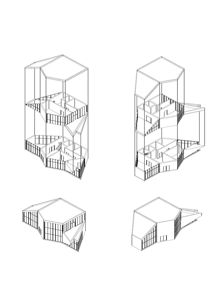 Axonometric Exploded Floors | PDF