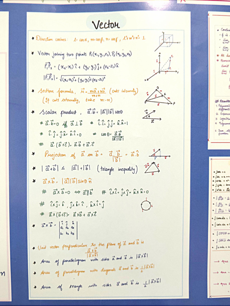 Class 12th Maths Revision Note | PDF