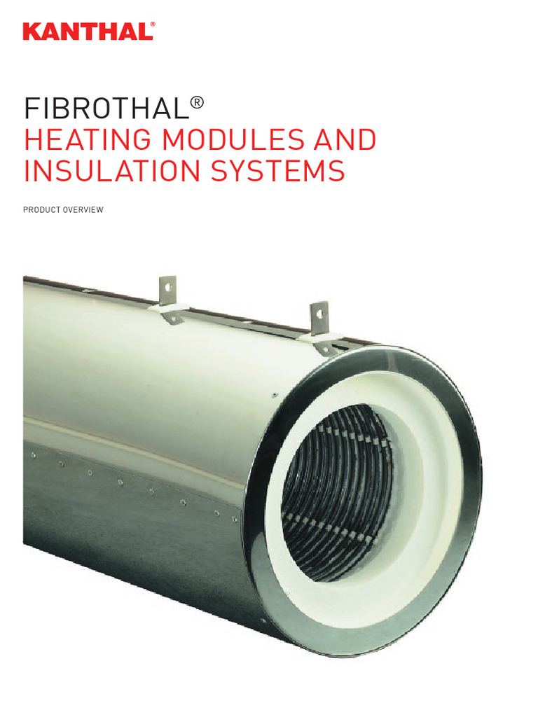 Fibrothal Heating Modules and Insulation Systems - B - Eng - Ca | PDF | Thermal Insulation ...