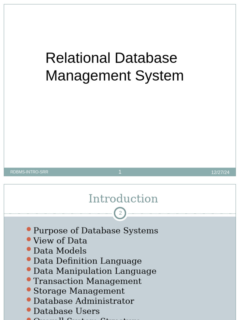 presentation_rdbms_i-introa_1540373774_115810 | PDF | Databases | Conceptual Model