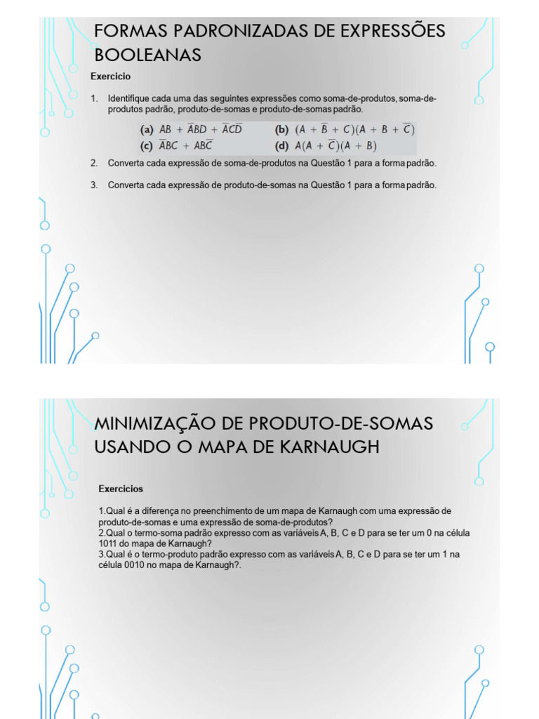 Exercicios Cap4 | PDF