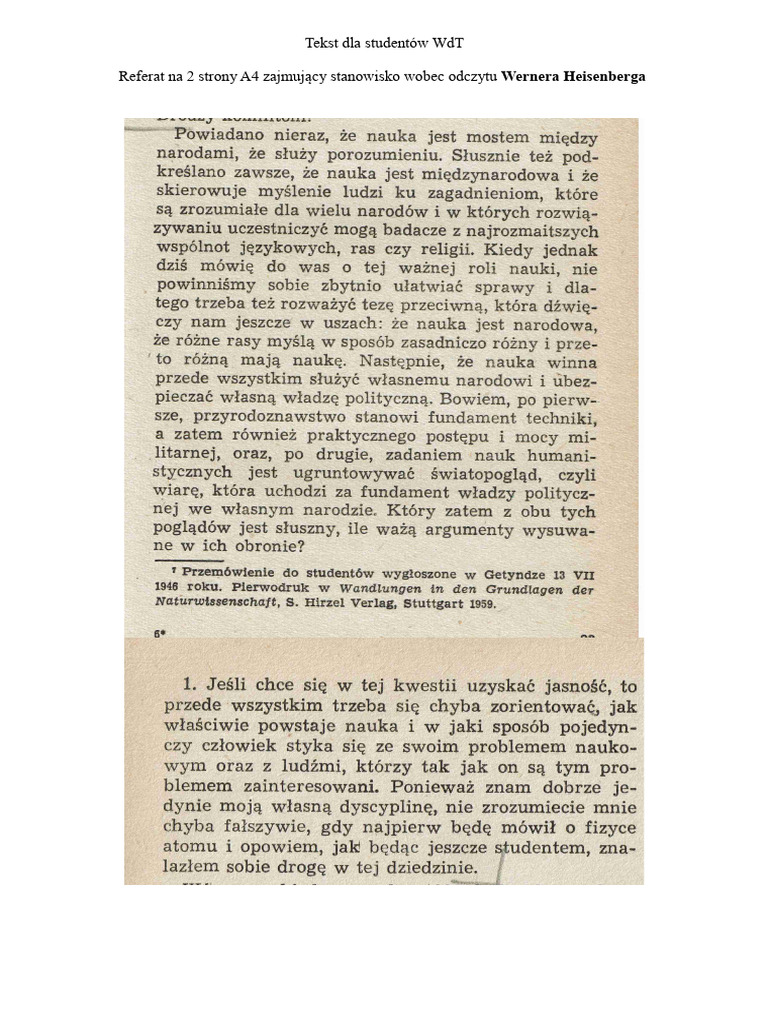 W N Tekst Technika Nauka TS | PDF