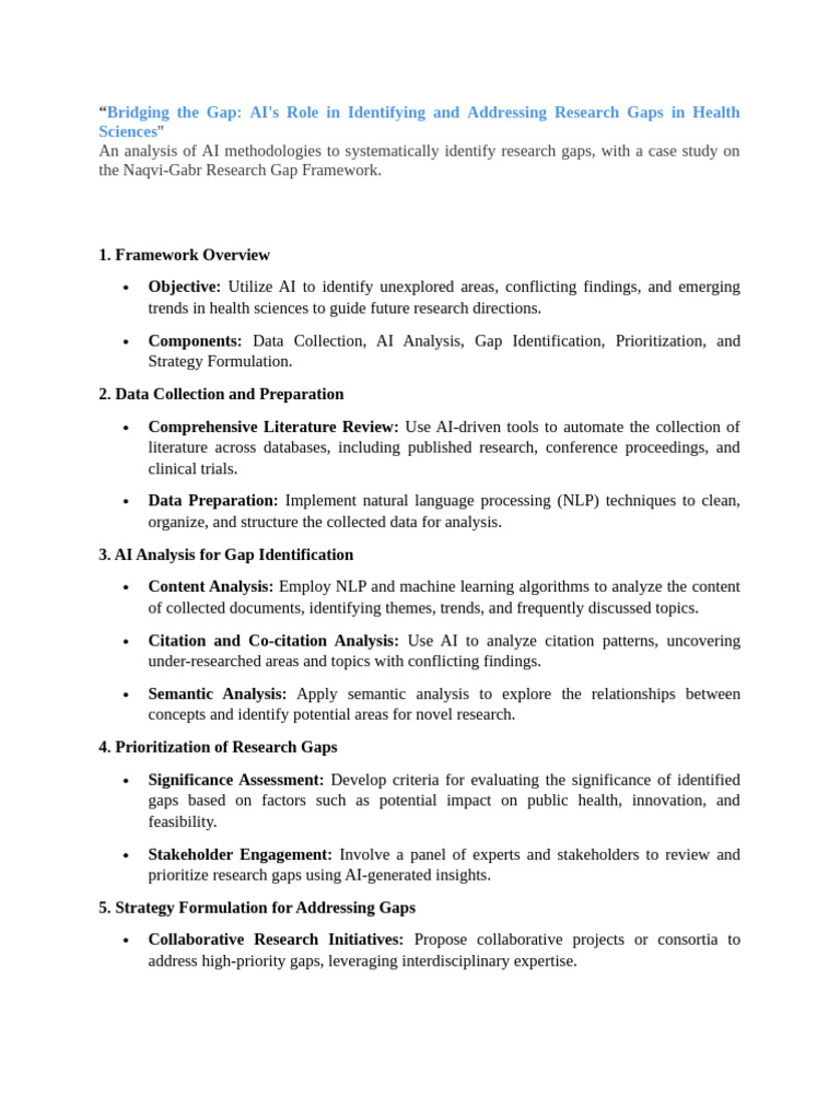 3- Bridging the Gap-AI's Role in Identifying and Addressing Research ... 3- Bridging the Gap-AI's Role in Identifying and Addressing Research ...