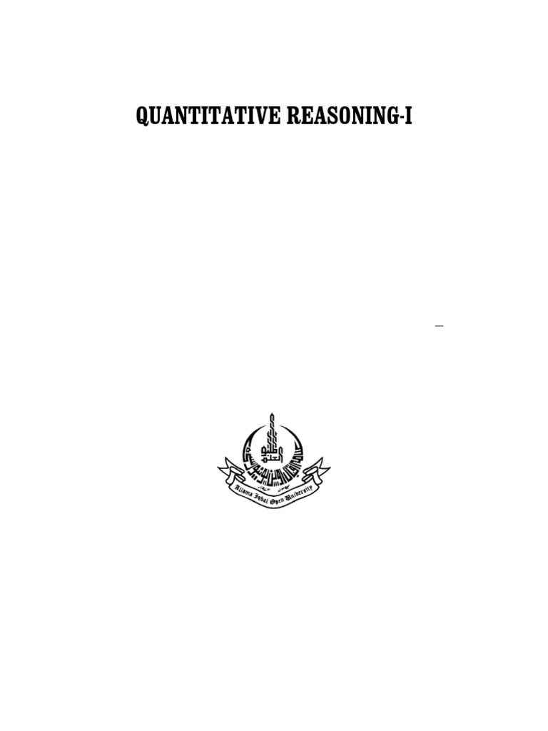 9424 Quantitative Reasoning-I | PDF | Numbers | Trigonometry