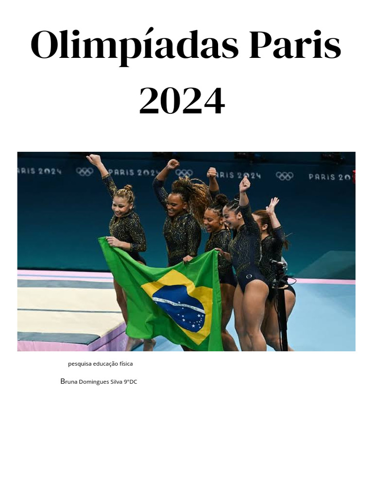 Olimpíadas Paris PDF | PDF
