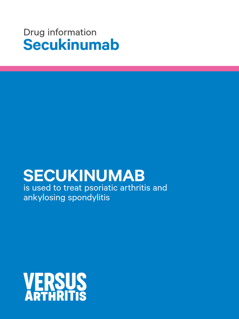 Secukinumab Information Booklet 2022 | PDF | Psoriasis | Allergy