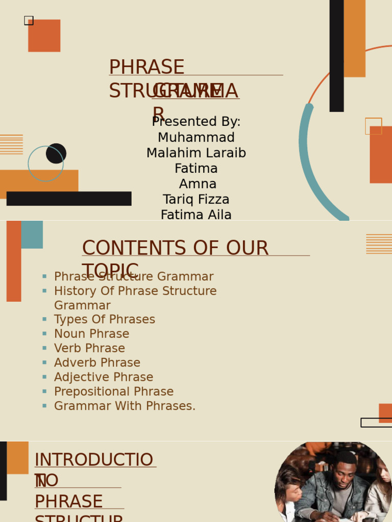 grammar and syntax | PDF | Adverb | Phrase