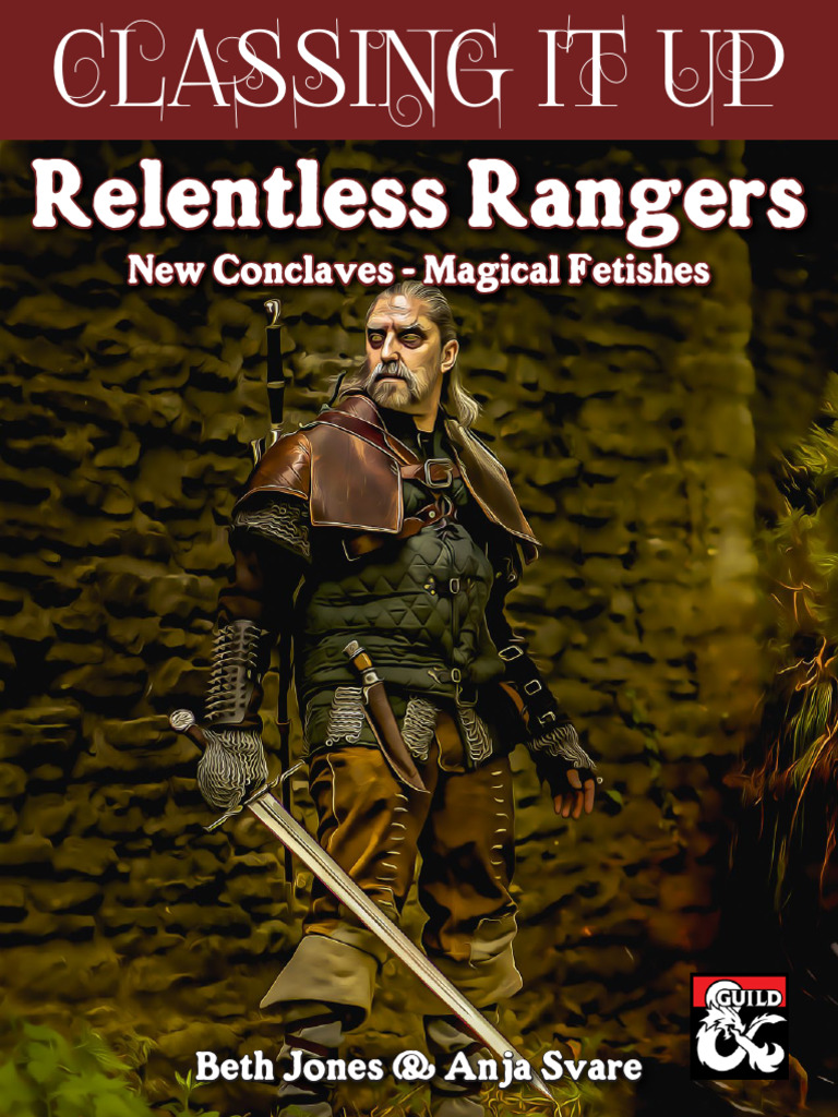 D&D 5e Classing It Up Relentless Rangers Conclaves and Magic Fetishes | PDF | Telepathy