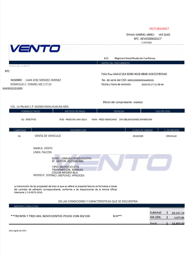 VENTO PDF | PDF