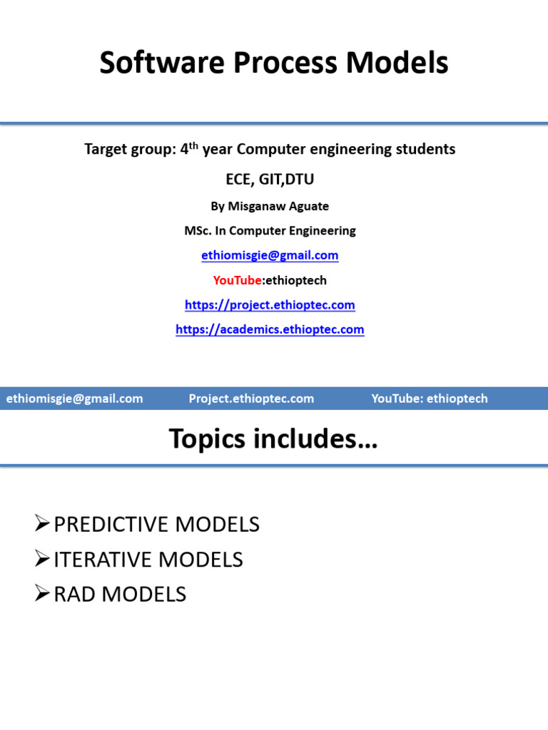 SW Chapter 2 Software Models 1 | PDF | Agile Software Development | Software Engineering