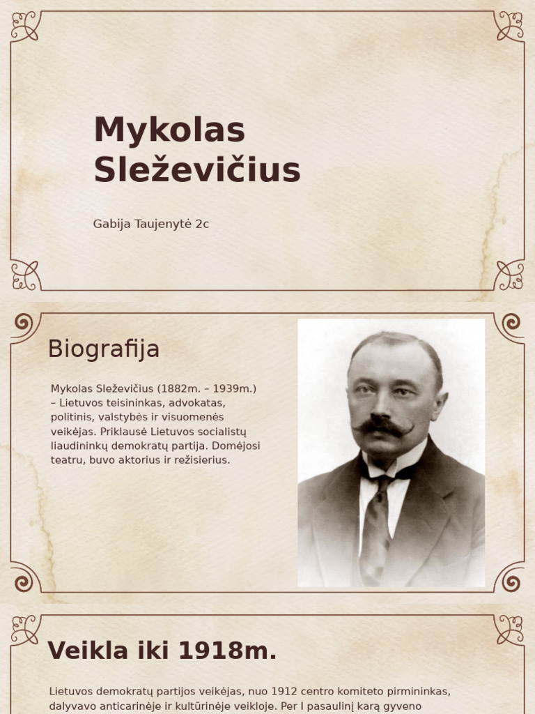 Asmenybės 1918-1940m. istorija | PDF
