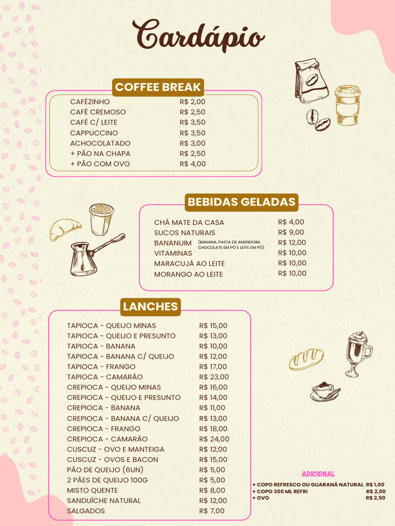 Cardápio | PDF