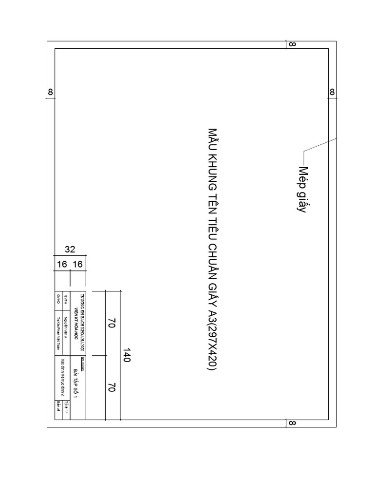 MẤU KHUNG TÊN A3 1 | PDF