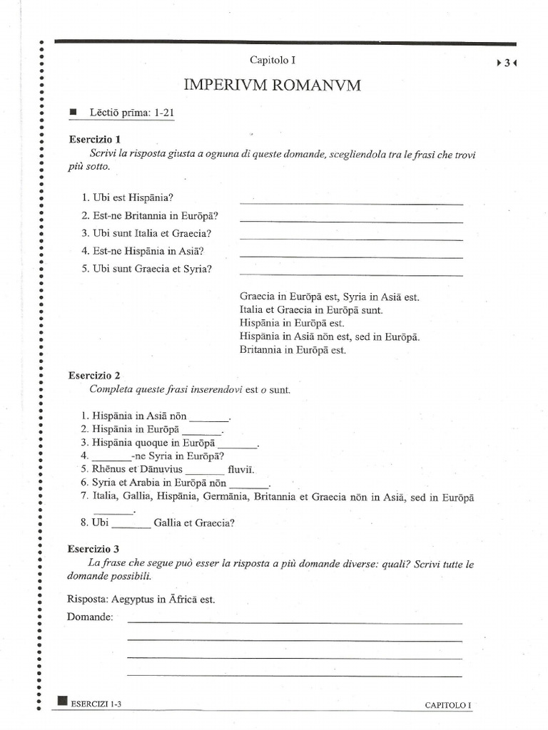 Latino Compiti | PDF