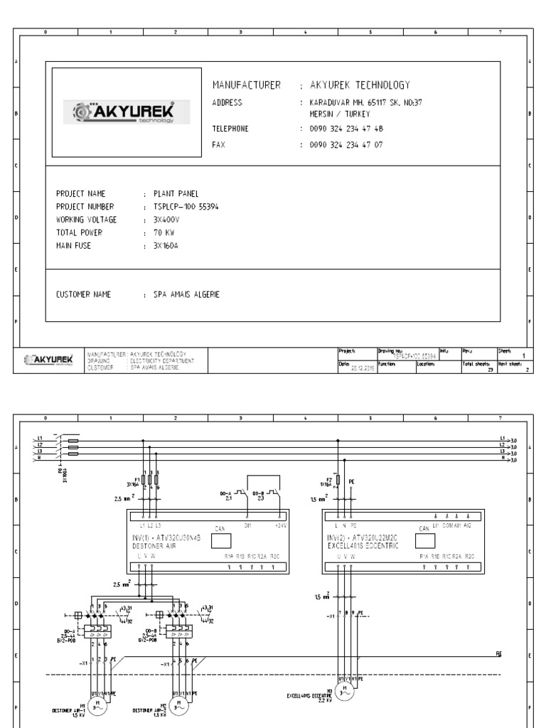 Spa Amais Almond Line Electric Schema | PDF