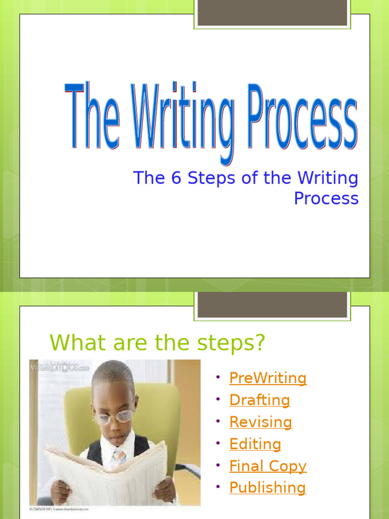 The-Six-Steps-of-the-Writing-Process | PDF | Linguistic Typology ...