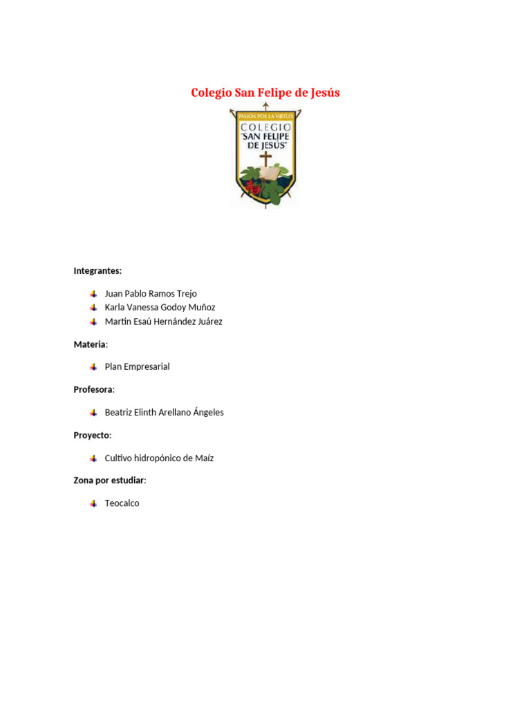 Capitulo I - V de Hidroponia de Maiz | PDF | Agricultura | Hidroponia