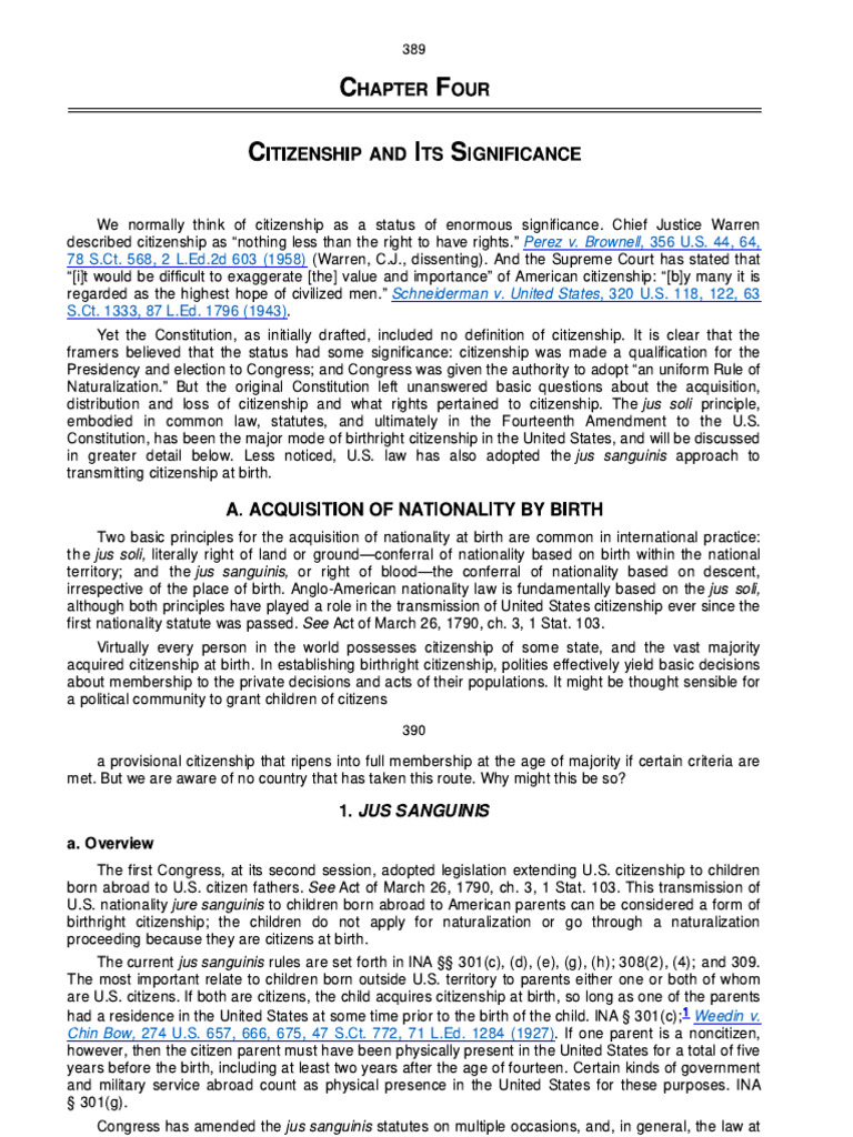 Immigration Book Ch.4 | PDF