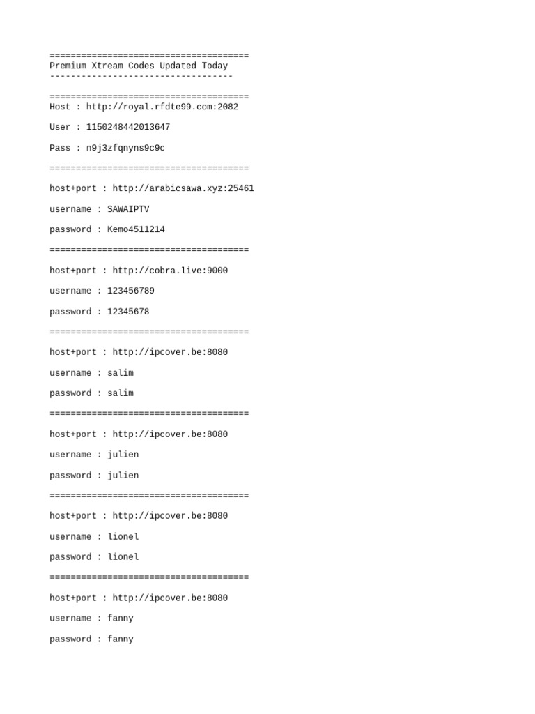 Xtream IPTV Code | PDF | User (Computing) | Cryptography