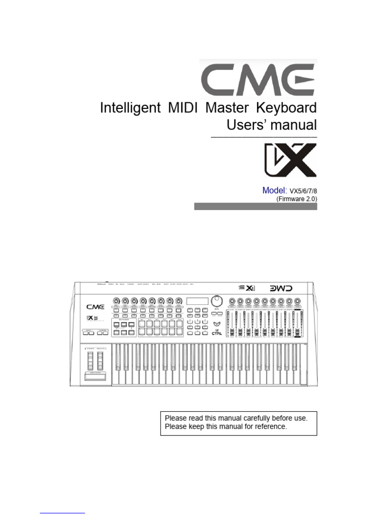 vx5 | PDF | Electromagnetic Interference | Synthesizer