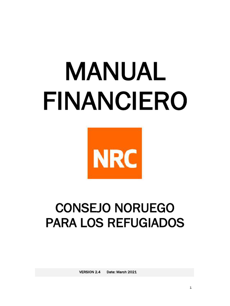 13 - NRC Manual Financiero - Spanish (1) (1) ADRIANA ZAPATA | PDF ...
