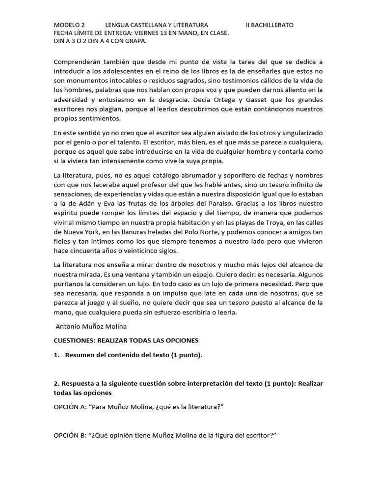 Modelo Pau 2 | PDF