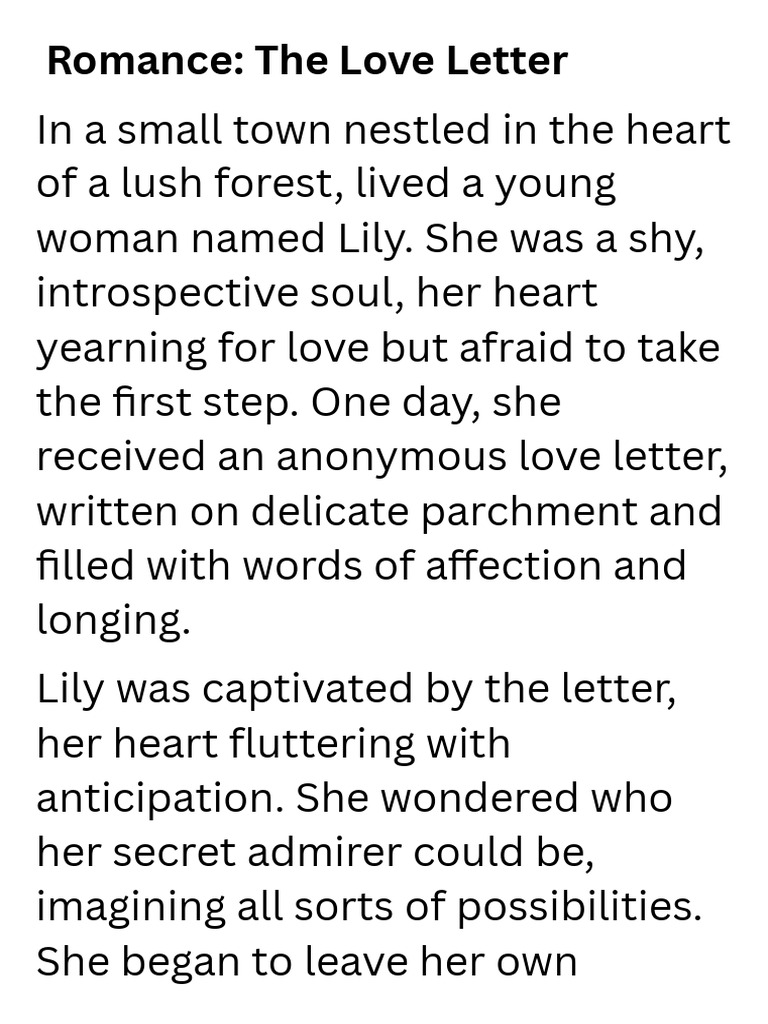 Love Letters Rand | PDF