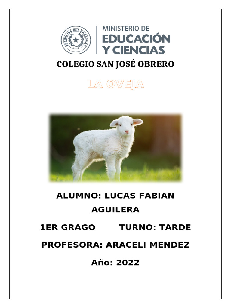 La Oveja | PDF