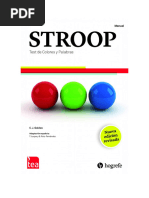 Test de Stroop. Manual y Baremos Latinoamerica | PDF | Ciencia ...
