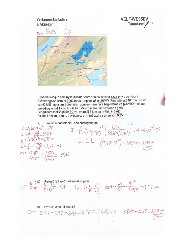 Vélf Tímadæmi 3 | PDF