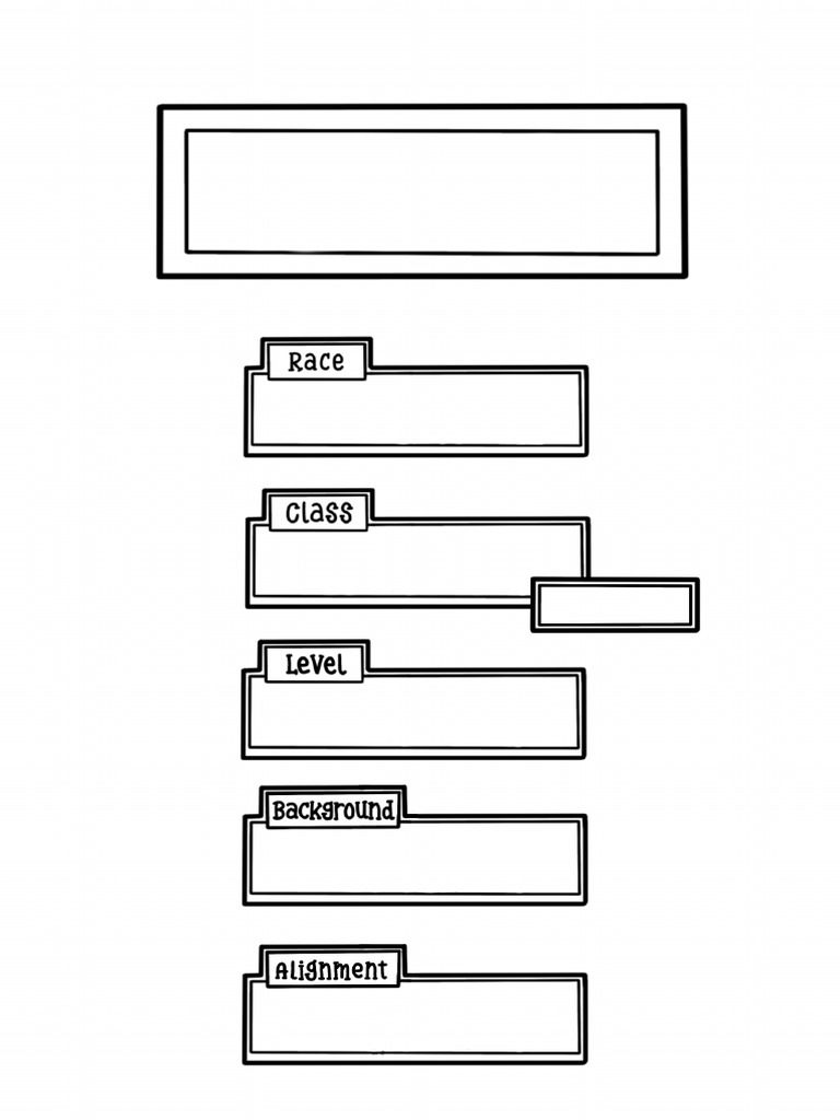 3759571-A5 Character Sheet Cards | PDF