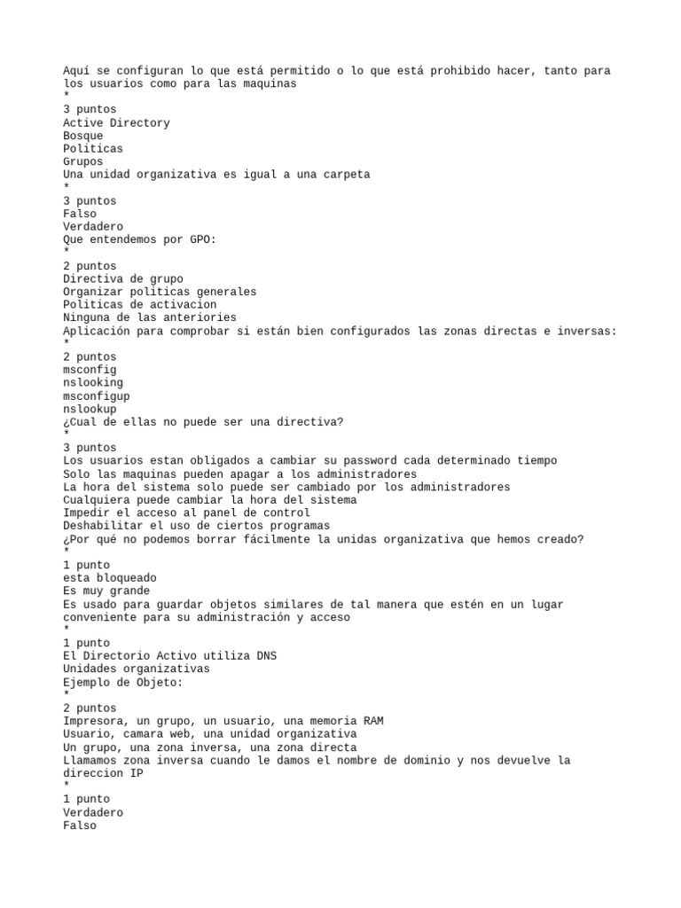 Examen | PDF