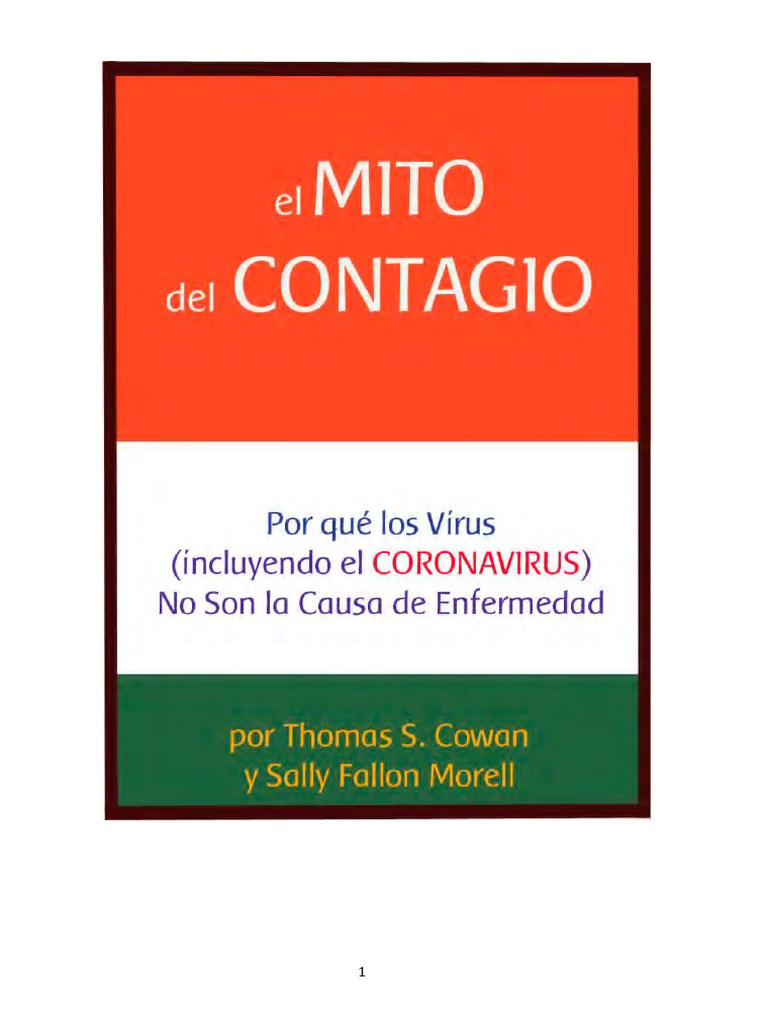 El Mito Del Contagio - Dr.-Cowan | PDF | Virus | Infección