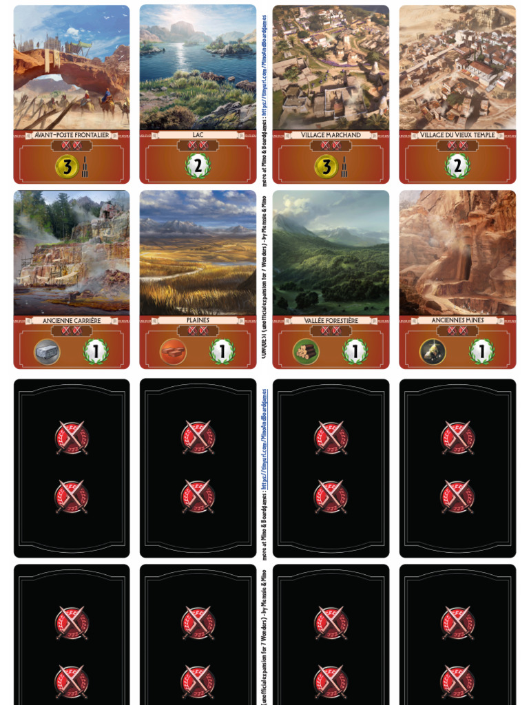 Conquest Cards - FR | PDF