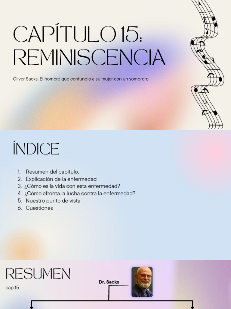 Capítulos libro | PDF | Amnesia | Medicina CLINICA