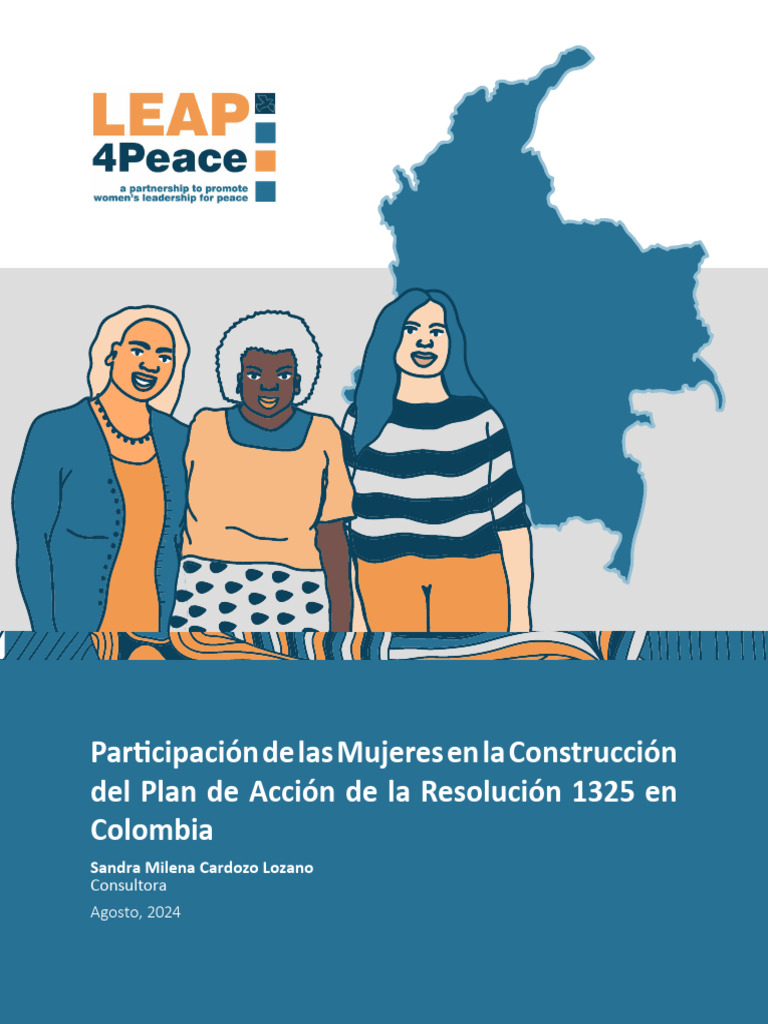 Participaci N Mujeres en La Construcci N Del PAN 1325 1731440402 | PDF | Colombia | Naciones Unidas