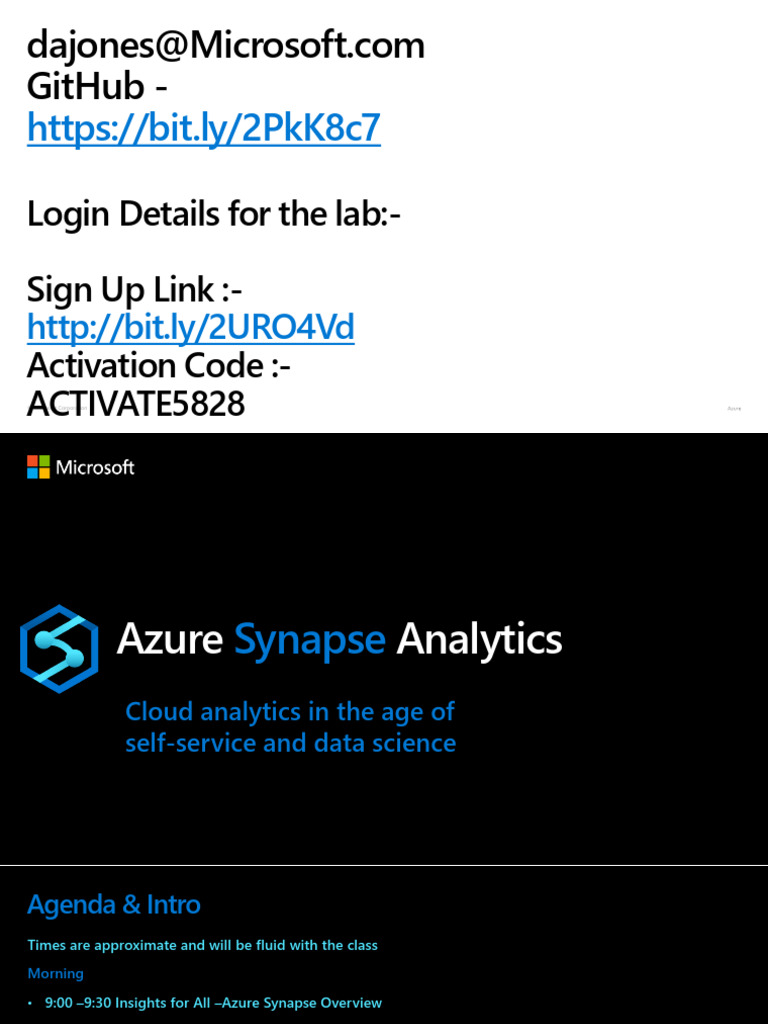 Azure Synapse Analytics L300 Update | PDF | Database Index | Microsoft ...