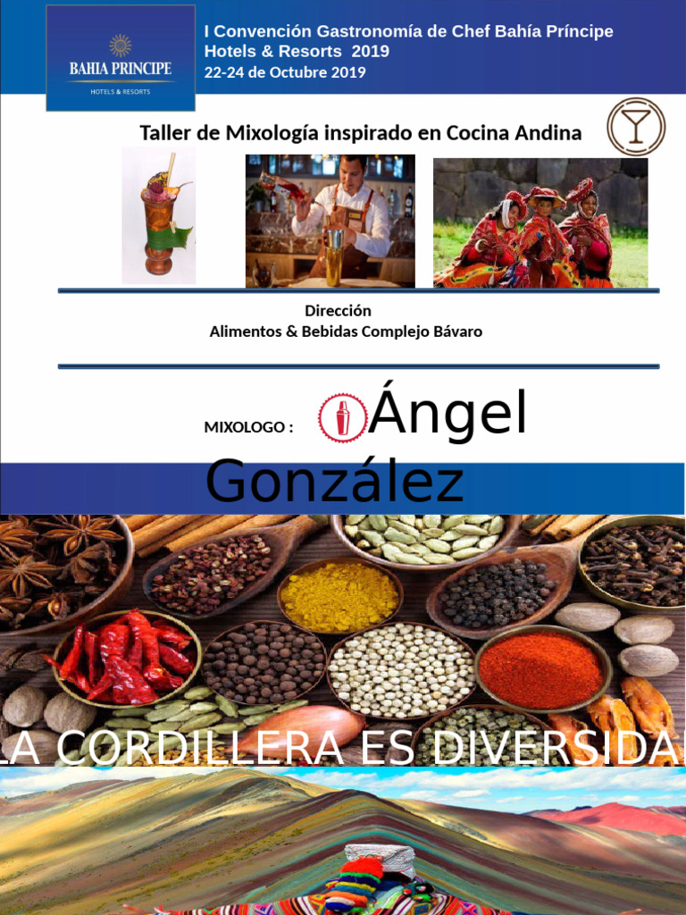 Bebidas Tradicionales de los Andes | PDF | Alimentos | Bebida