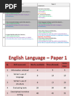 AQA Eng Lang Sentence Starters | PDF | Learning | Semiotics
