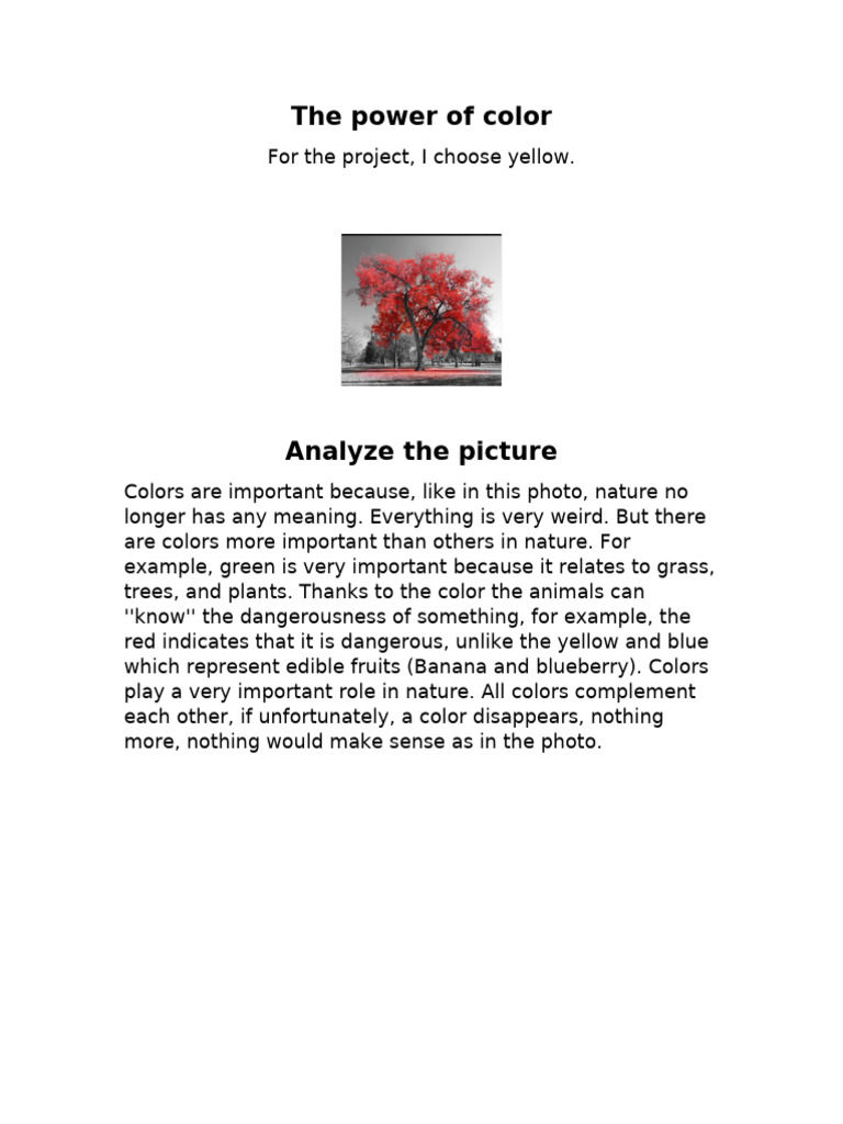 The Power of Color | PDF