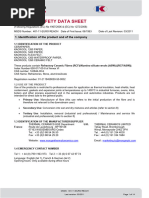 Rockwool MSDS | PDF | Sodium | Firefighting