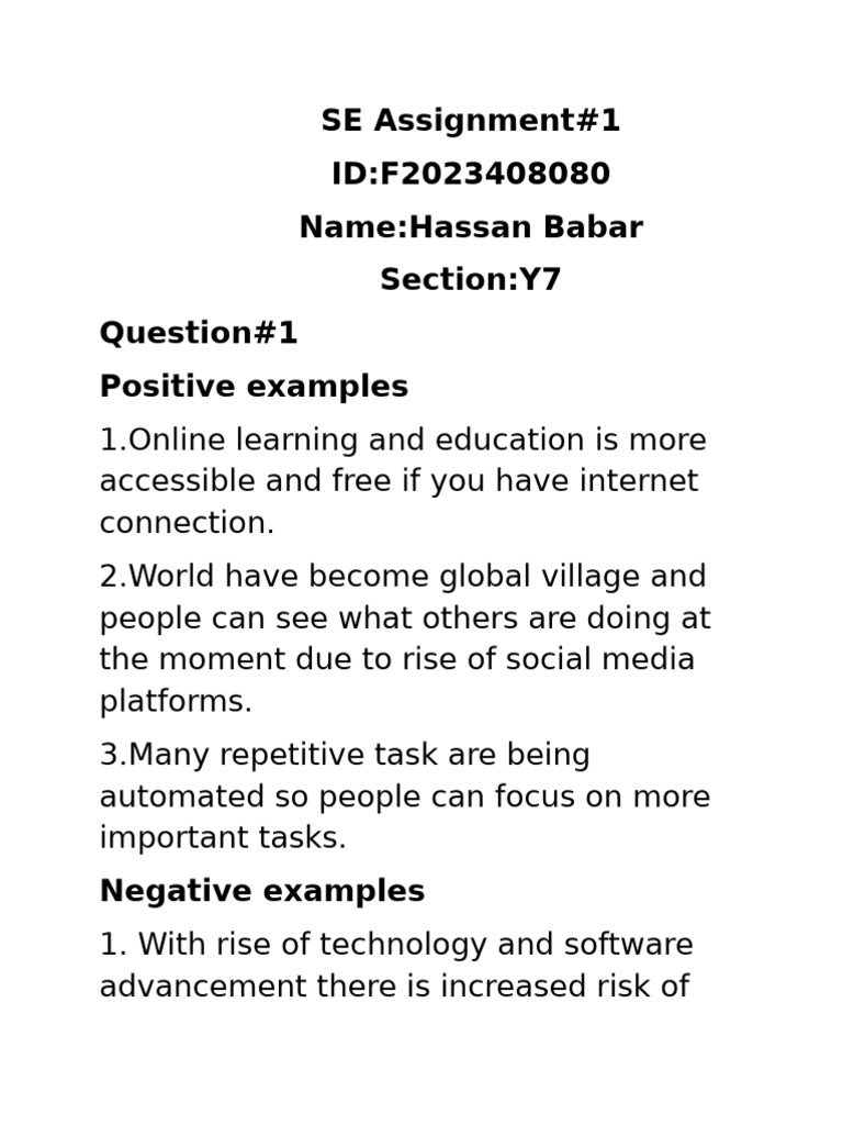 Software Engineering Homework | PDF | Software | Information Technology