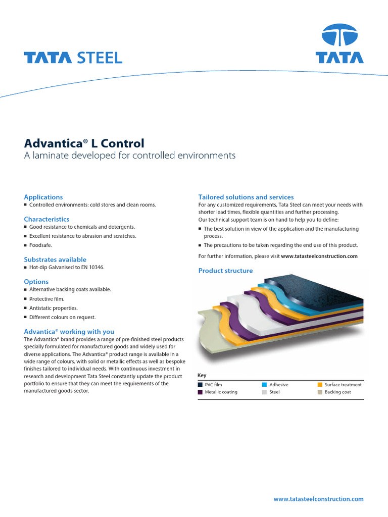 Advantica L Control Datasheet en | PDF | Corrosion | Coating