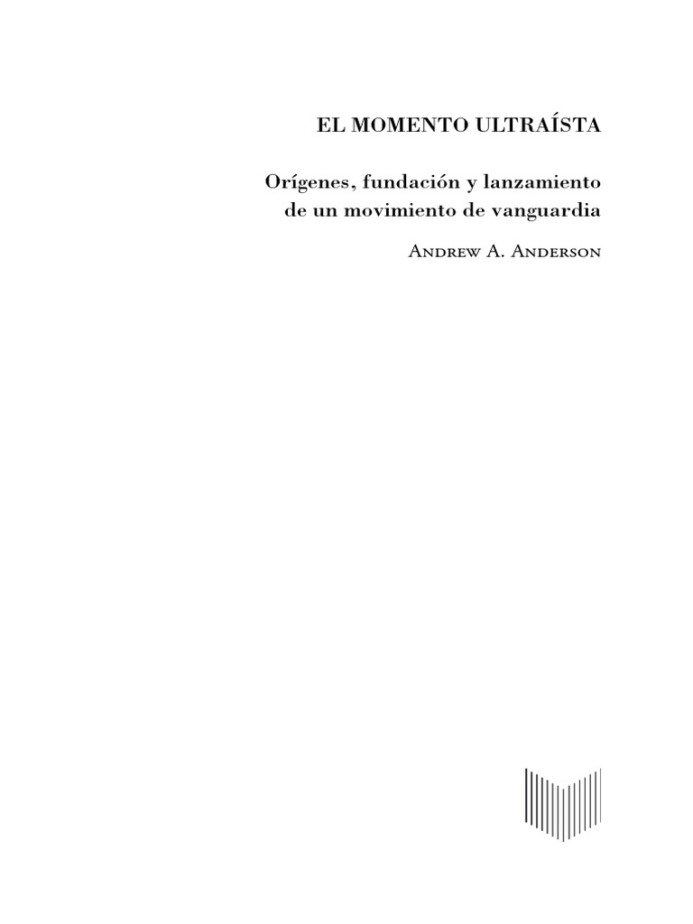 Orígenes del Ultraísmo en España | PDF | Vanguardia